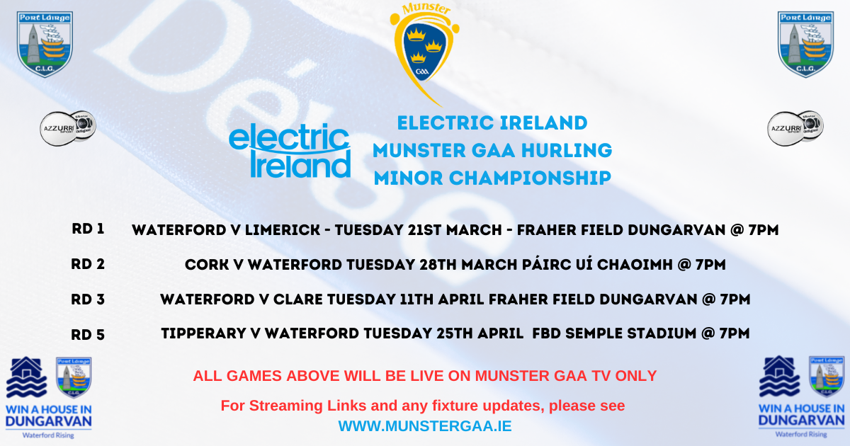 Waterford Minor Hurling Panel 2023 – Waterford GAA Waterford Minor Hurling Panel 2023 – Waterford GAA